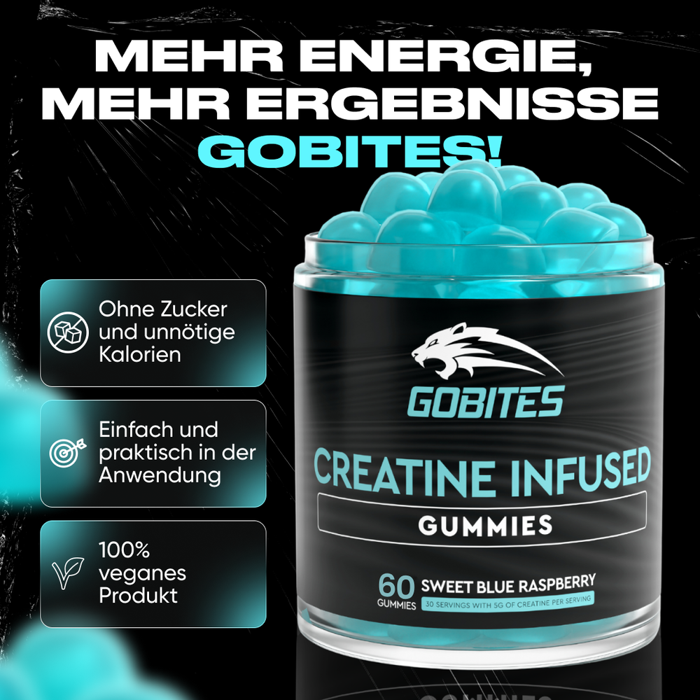 #1 Kreatin Gummies - GOBITES